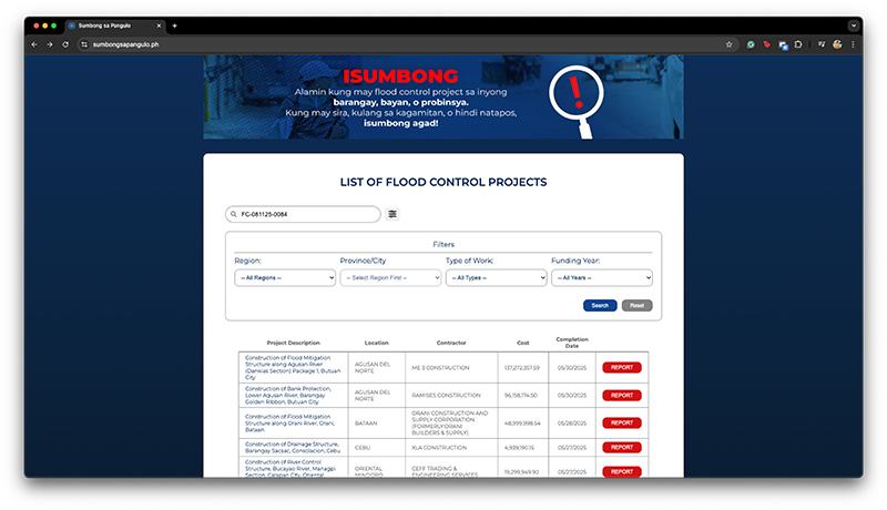 Marcos launches 'Sumbong sa Pangulo' website to track, report flood control projects. Here's how ...